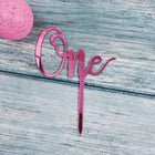 Acrylic One Cake Topper Top Cake One Cake Topper Birthday Cake Topper ...