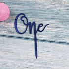 Acrylic One Cake Topper Top Cake One Cake Topper Birthday Cake Topper ...