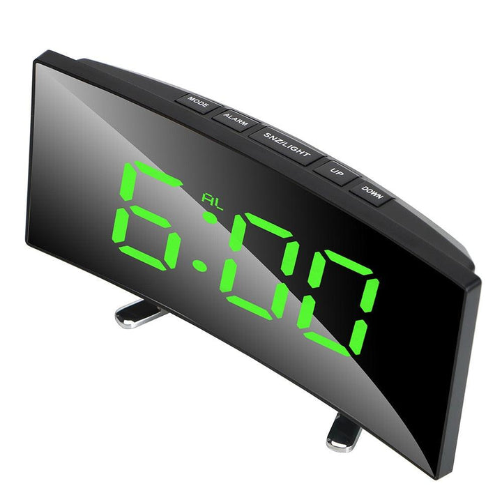Digital Table Clock Digital Alarm Clock LED Bedside Clock Dual Alarm A ...