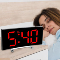 Digital Table Clock Digital Alarm Clock LED Bedside Clock Dual Alarm A ...