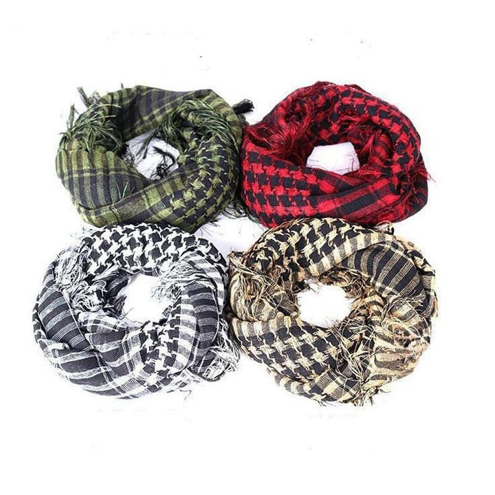 Military Scarves Shemagh Multifunction Tactical cotton head Scarf squa ...
