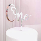 Acrylic One Cake Topper Top Cake One Cake Topper Birthday Cake Topper ...
